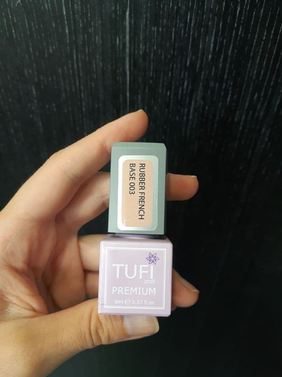 TUFI profi PREMIUM RUBBER FRENCH BASE 003 - buy with delivery| Tufishop.com