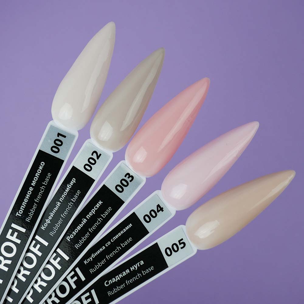 TUFI profi PREMIUM RUBBER FRENCH BASE 002 - buy with delivery| Tufishop.com